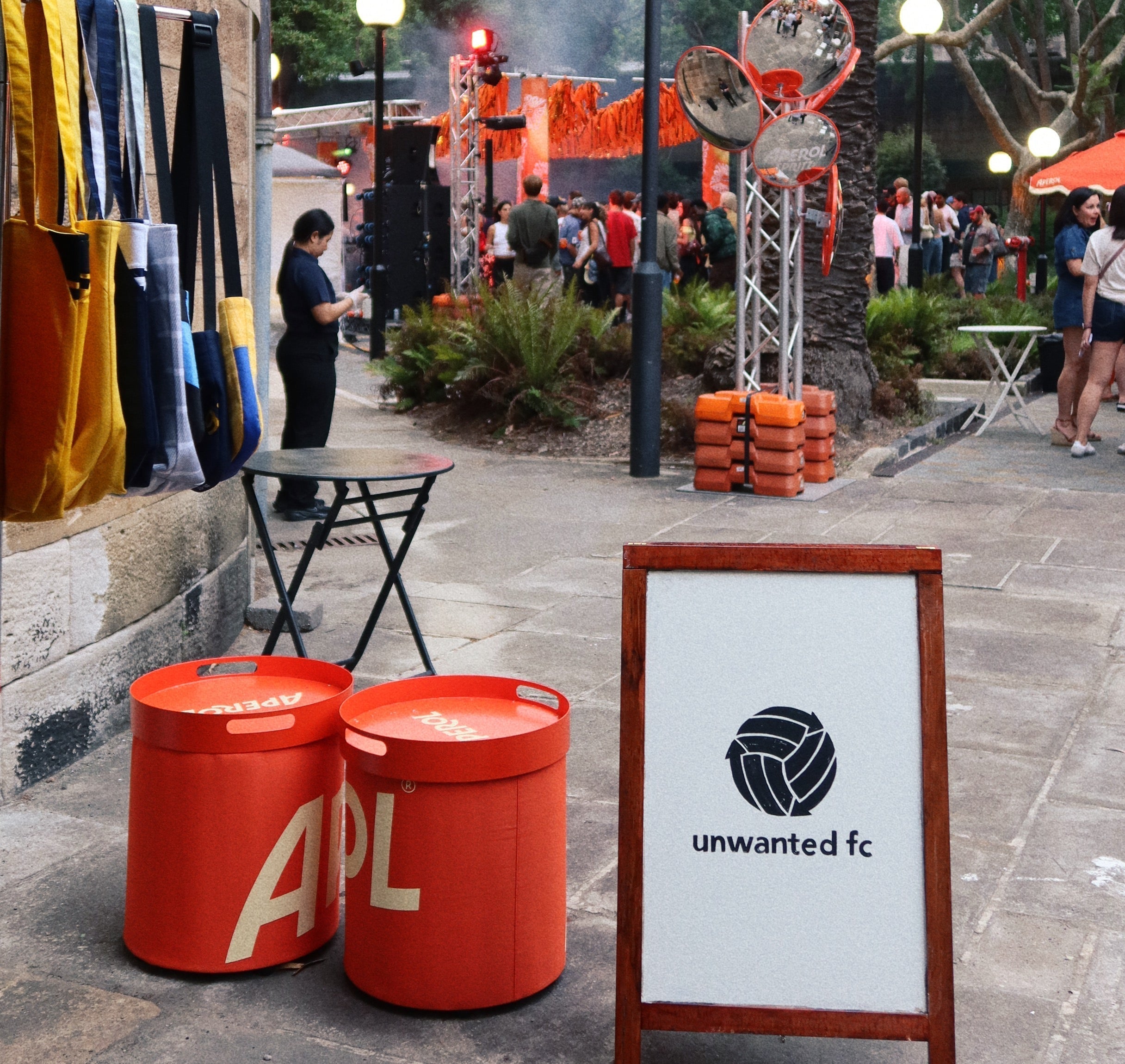 BWS COOL ROOM: EVENT MERCH RE-IMAGINED – Unwanted FC
